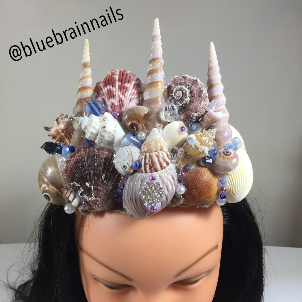 Mermaid Crown DIY | bluebrainreviews.com