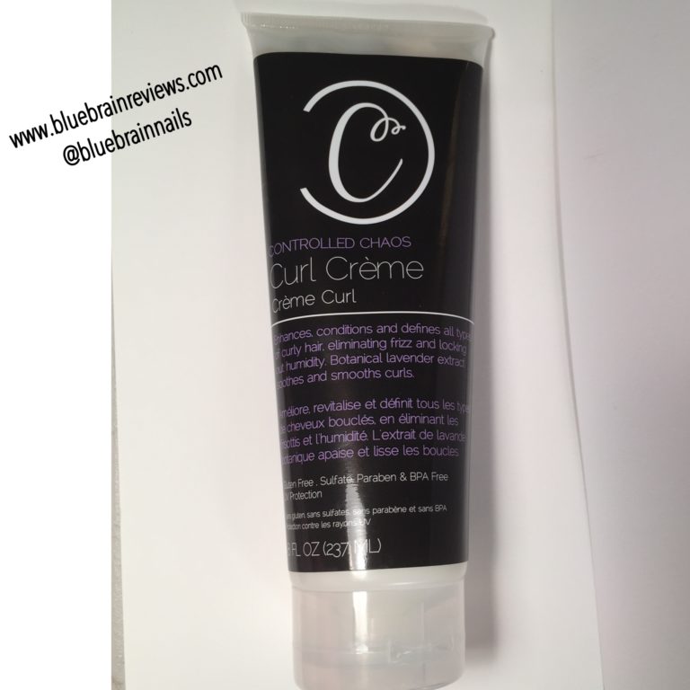 Review of Controlled Chaos Curl Crème | bluebrainreviews.com